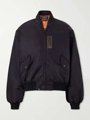 FRIZMWORKS Padded Shell Bomber Jacket - Black