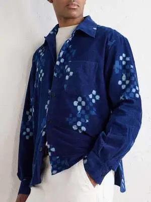 KARDO Luis Printed Cotton-corduroy Shirt