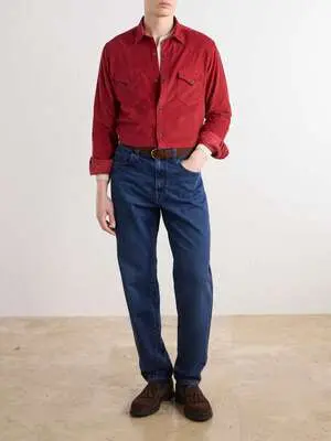Canali Cotton-corduroy Shirt