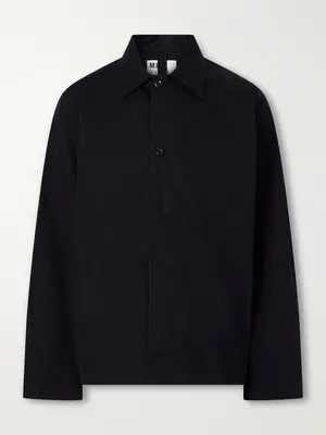 MARGARET HOWELL Mhl. Cotton-poplin Overshirt - Black