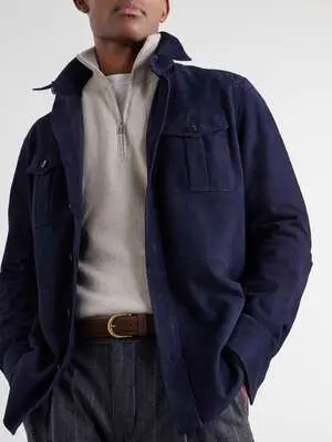 Massimo Alba Liam Cashmere Half-zip Sweater
