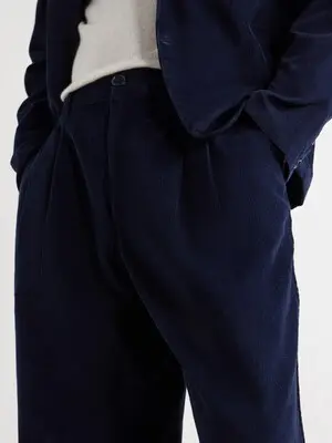 KARDO Antonio Straight-leg Cotton-corduroy Suit Trousers