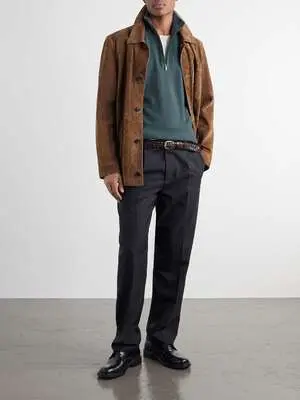 Massimo Alba Liam Cashmere Half-zip Sweater