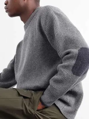 FRIZMWORKS Ribbed Wool-blend Sweater