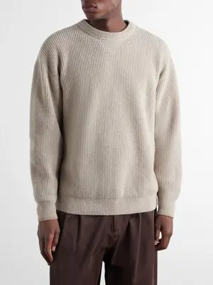 FRIZMWORKS Ribbed Wool-blend Sweater