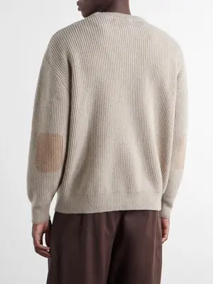 FRIZMWORKS Ribbed Wool-blend Sweater