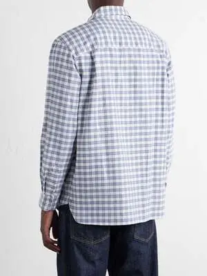 A.p.c. Malcom Checked Organic Cotton Shirt
