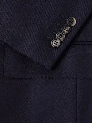 Gabriela Hearst Angelo Double-breasted Wool And Cashmere-blend Flannel Suit Jacket