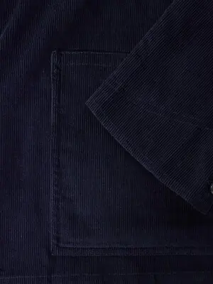 KARDO Somesh Cotton-corduroy Suit Jacket - Blue