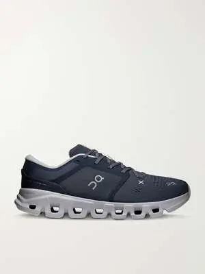 On Cloud X 5 Rubber-trimmed Mesh Slip- Sneakers - Navy
