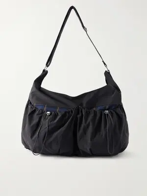 FRIZMWORKS Twill Messenger Bag - Black