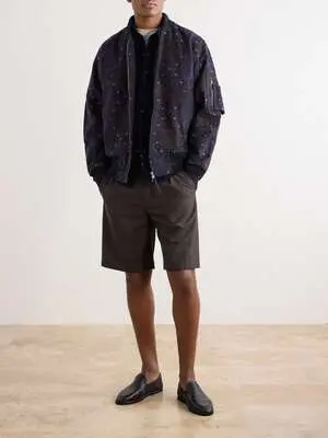 KARDO Max Embroidered Cotton Bomber Jacket