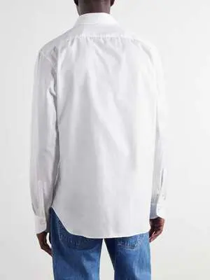 Canali Cotton-herringbone Shirt