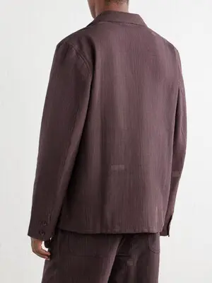KARDO Somesh Cotton Suit Jacket - Brown