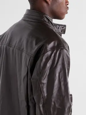 FRIZMWORKS Waxed Leather Jacket