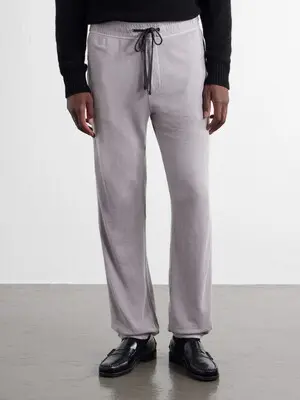 JAMES PERSE Straight-leg Supima Cotton-jersey Sweatpants