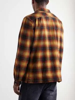 Ralph Lauren Jesse Checked Wool-blend Flannel Shirt