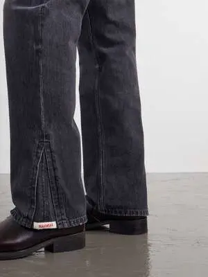 NAHMIAS Straight-leg Cotton-blend Jeans