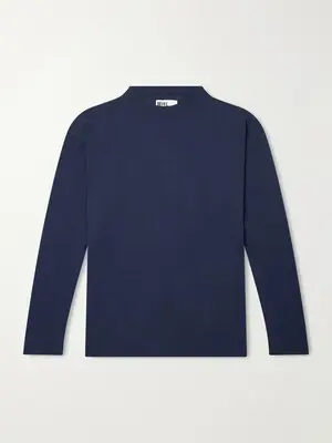 MARGARET HOWELL Mhl. Cotton-jersey T-shirt - Blue
