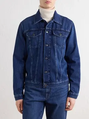 Canali Denim Jacket - Blue