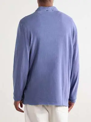 JAMES PERSE Cotton-twill Polo Shirt