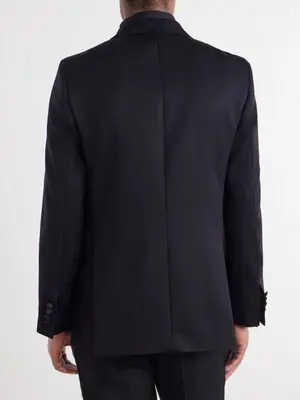 FAVOURBROOK Tommy Grosgrain-trimmed Wool Tuxedo Jacket