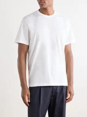 JAMES PERSE Lotus Cotton-jersey T-shirt