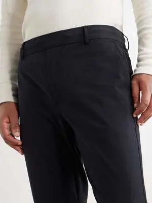 JAMES PERSE Slim-fit Stretch Cotton-blend Trousers