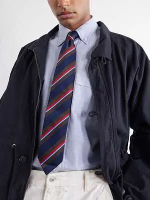 DRAKE'S Button-down Collar Cotton Oxford Shirt