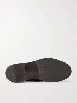 Canali Tasseled Nubuck Loafers