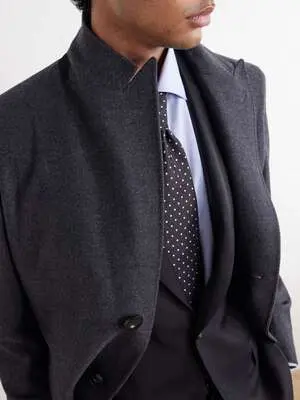 Canali Wool-flannel Coat