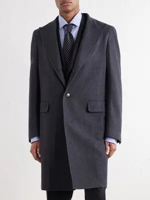 Canali Wool-flannel Coat