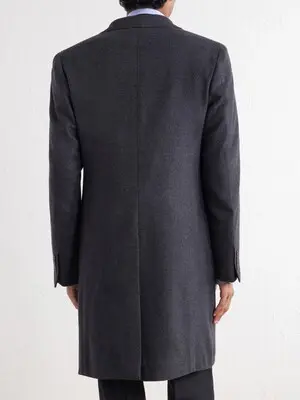 Canali Wool-flannel Coat
