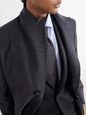 Canali Wool-flannel Coat