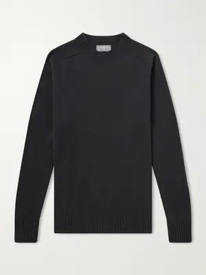 MARGARET HOWELL Seamless Merino Wool And Cashmere-blend Sweater