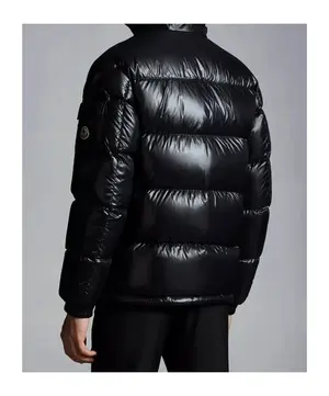 Moncler Cropped Hooded Down Jacket
