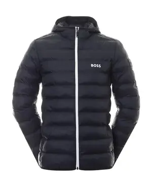 Hugo Boss Logo-print Padded-design Jacket