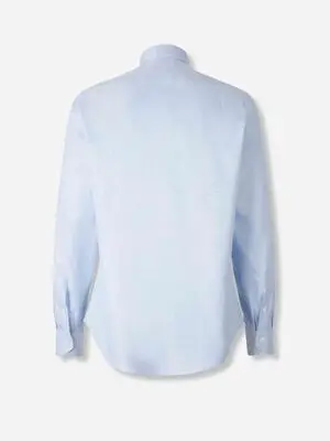 Canali Long Sleeved Textured Shirt