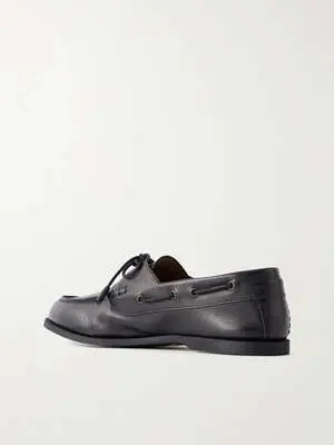 Frescobol Carioca Marina Full-grain Leather Boat Shoes