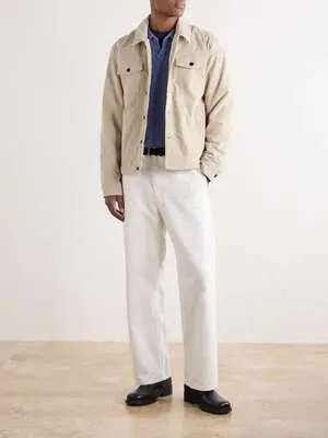 JAMES PERSE Stretch-cotton Corduroy Blouson Jacket