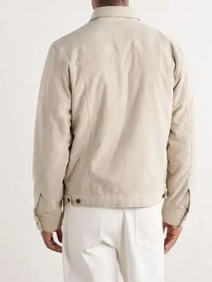 JAMES PERSE Stretch-cotton Corduroy Blouson Jacket