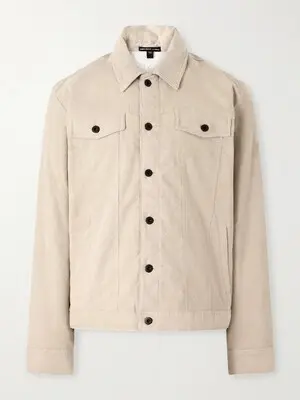 James Perse Zip Up Outerwear For Men