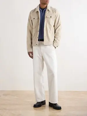 JAMES PERSE Stretch-cotton Corduroy Blouson Jacket