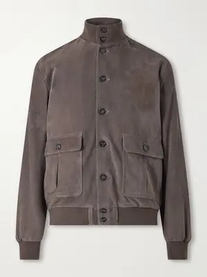 VALSTAR Suede Jacket - Gray
