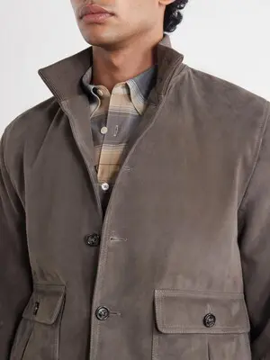 VALSTAR Suede Jacket - Gray
