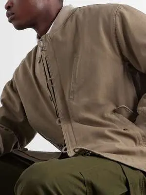 FRIZMWORKS Jungle Cotton Bomber Jacket