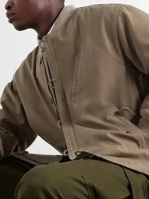 FRIZMWORKS Jungle Cotton Bomber Jacket