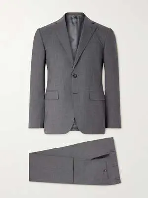 Canali Wool-blend Suit - Gray