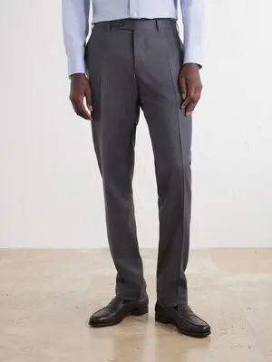 Canali Wool-blend Suit - Gray