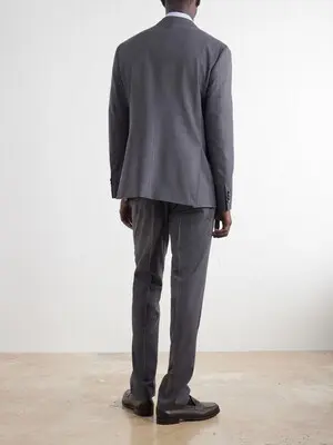 Canali Wool-blend Suit - Gray